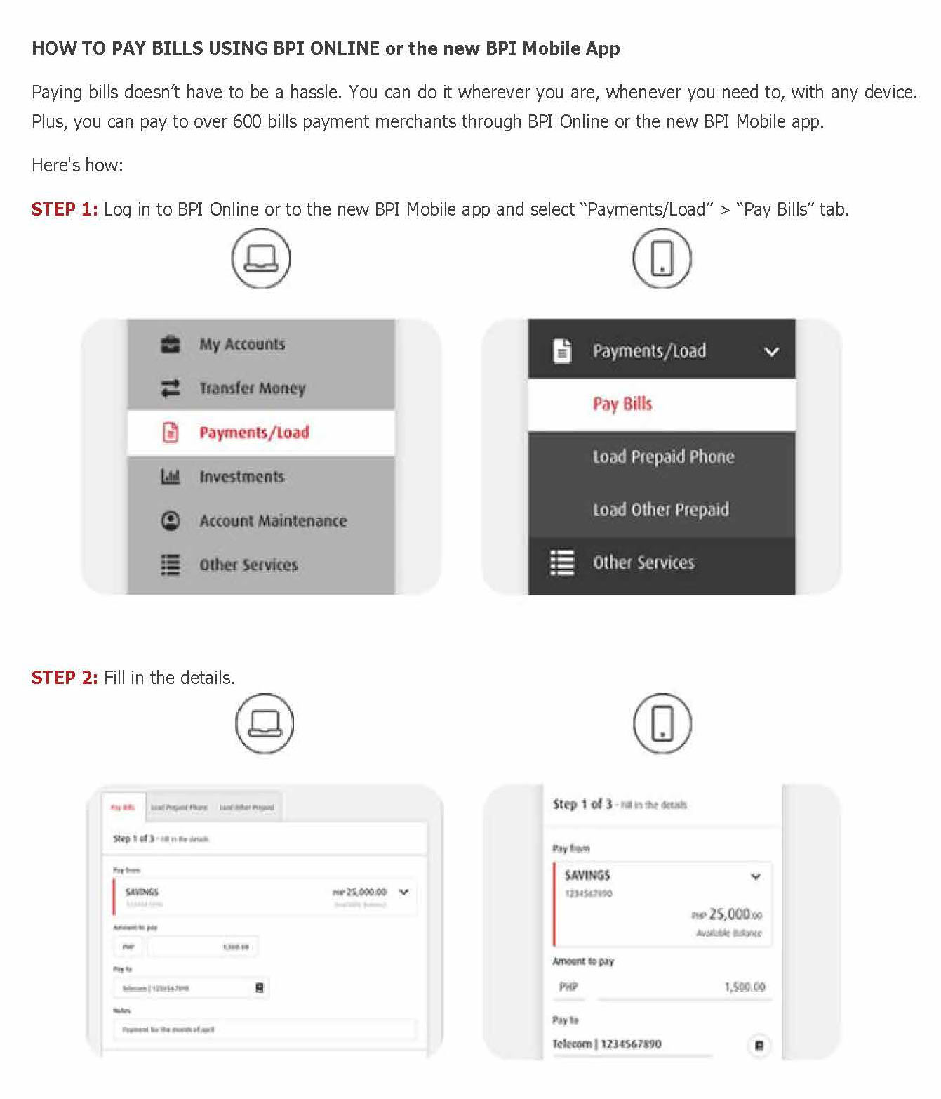 Payment Option – De La Salle – College of Saint Benilde